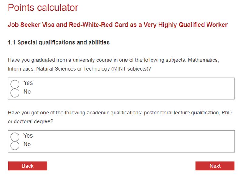 Austria Job Seeker Visa Application Process - Rss Canada Immigration